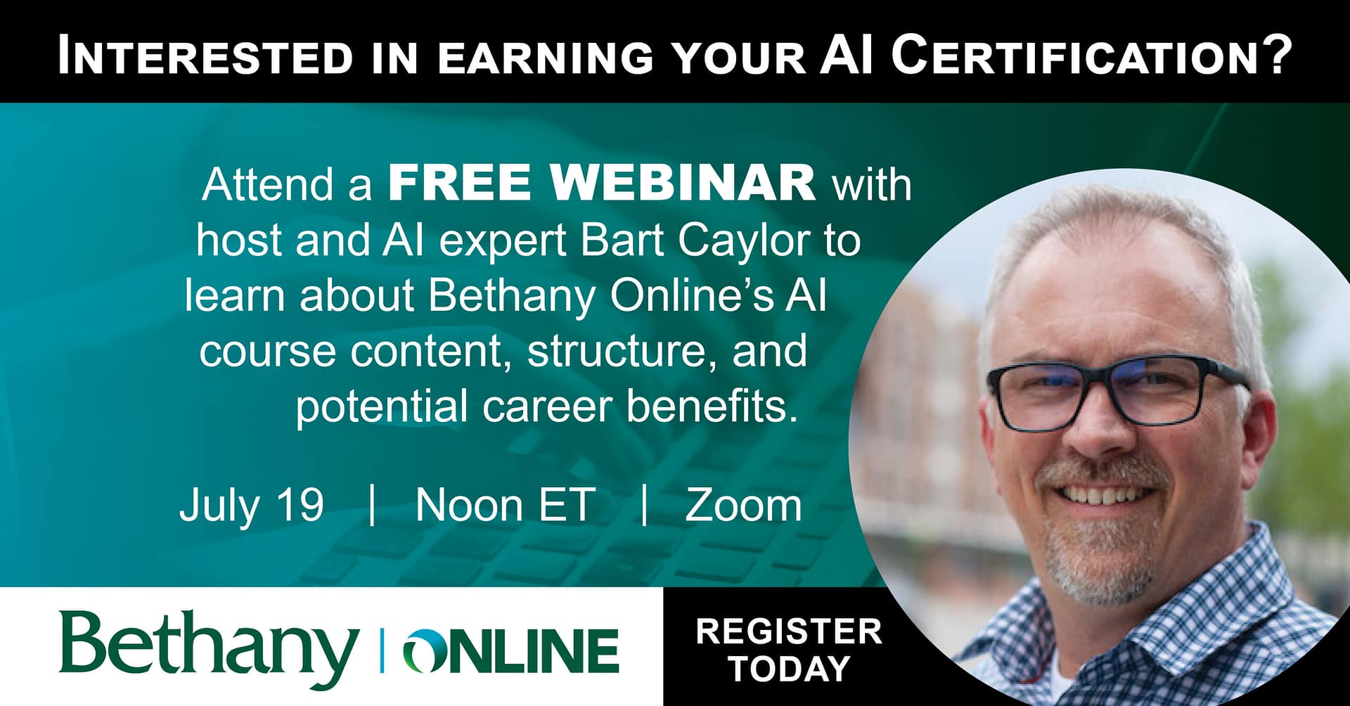 AI Certification Free Webinar - Bethany College