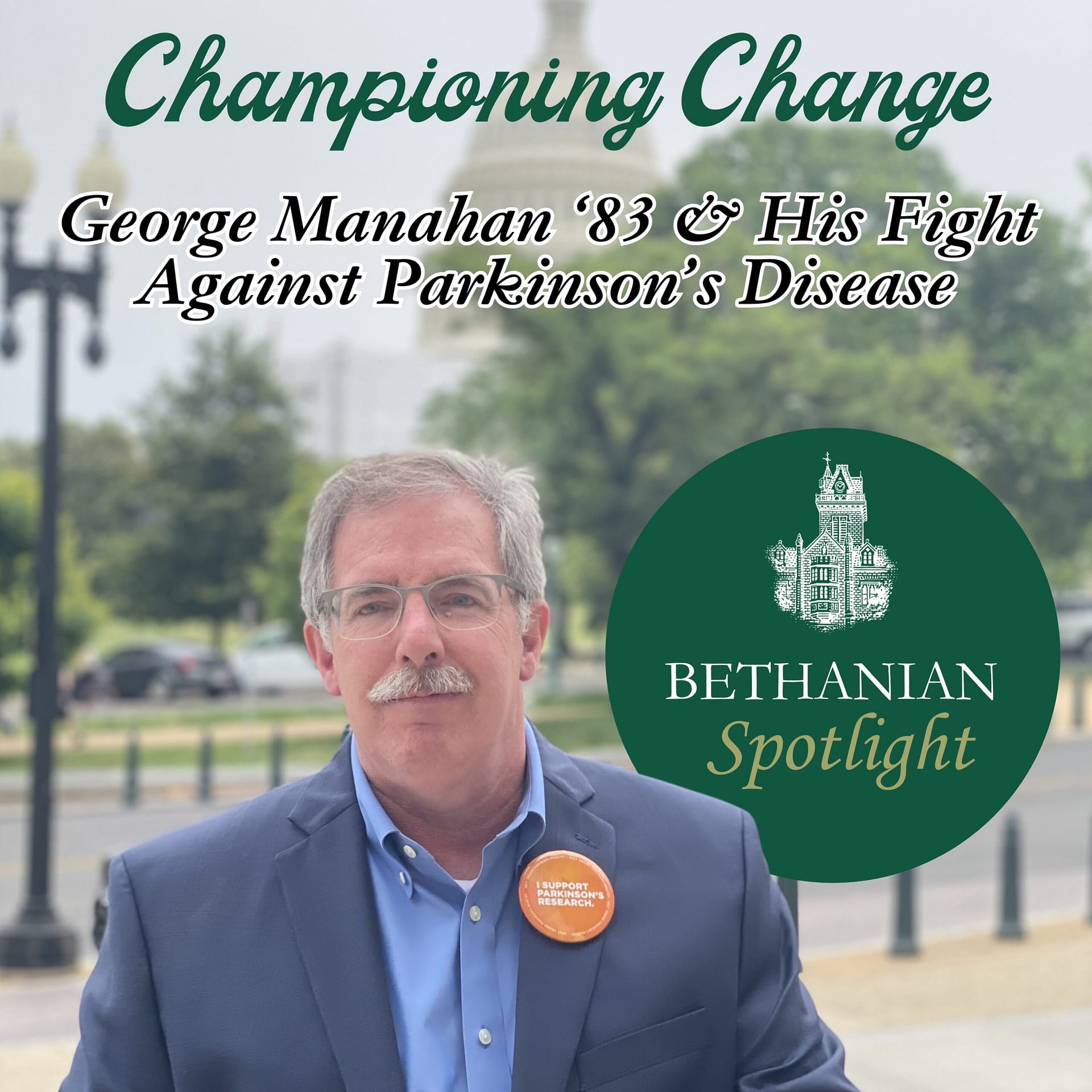 Championing Change: George Manahan '83 and His Fight Against Parkinson ...